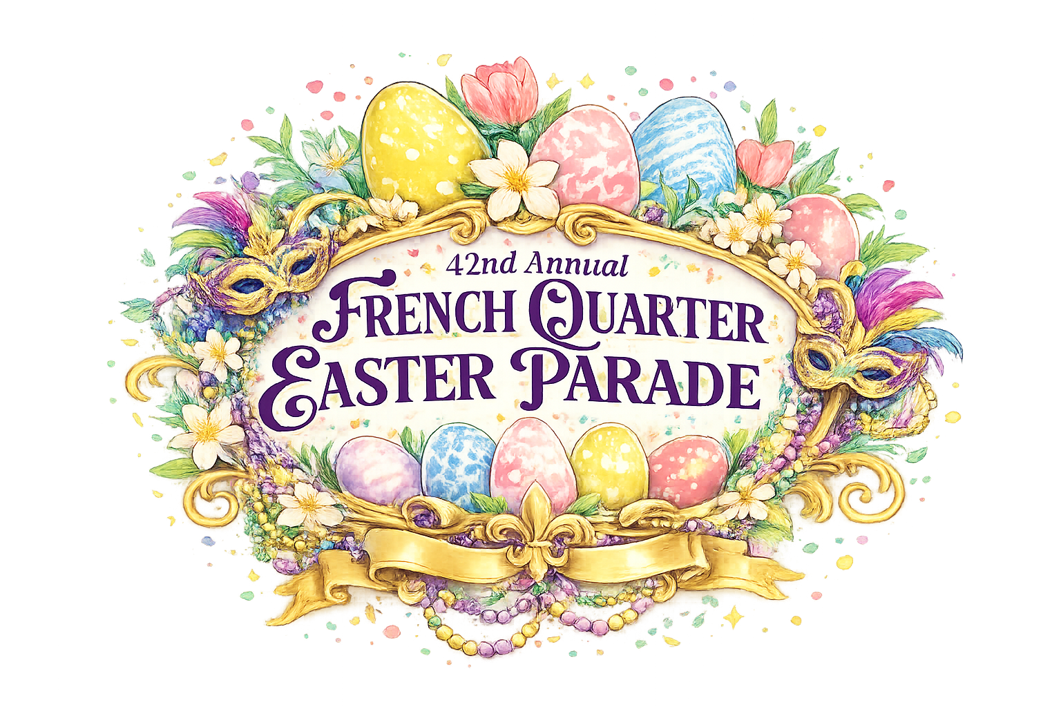 42nd Annual French Quarter Easter Parade | New Orleans | March 28, 2027